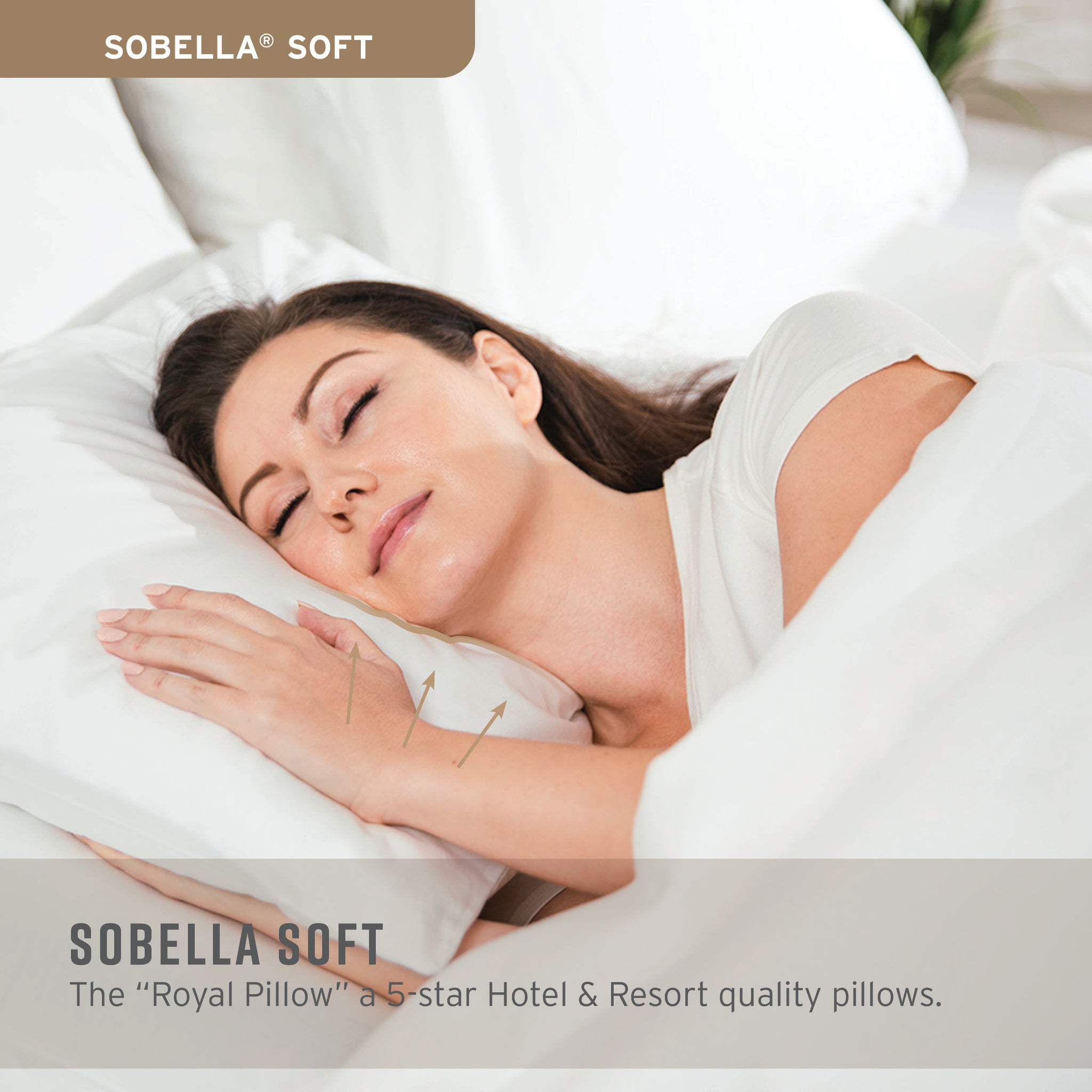 Sobella Soft Pillow – Cozy Support for Better Sleep