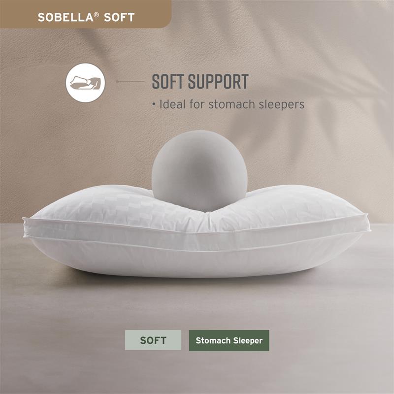 Sobella Soft Pillow – Cozy Support for Better Sleep