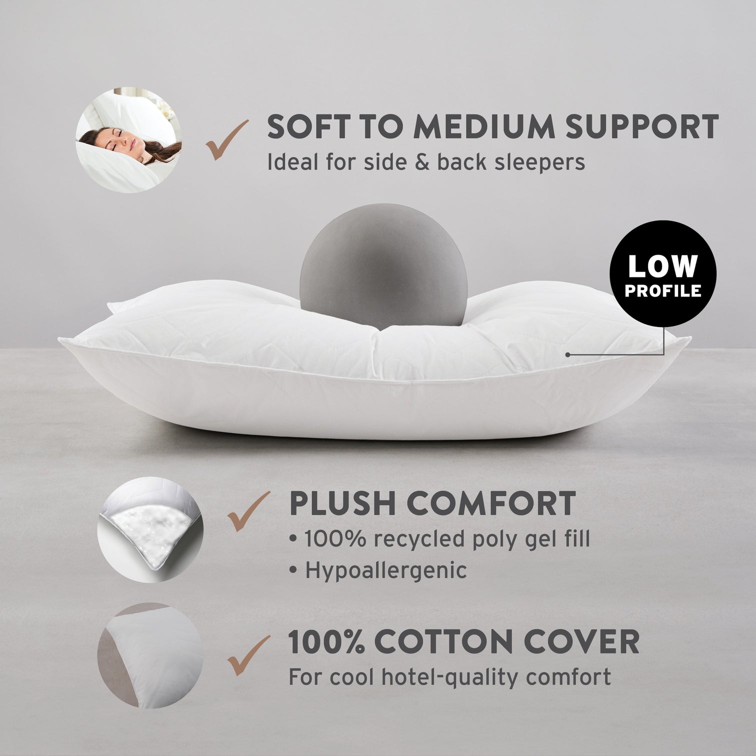 Sahara Nights Pillow – Soft Comfort for Better Sleep